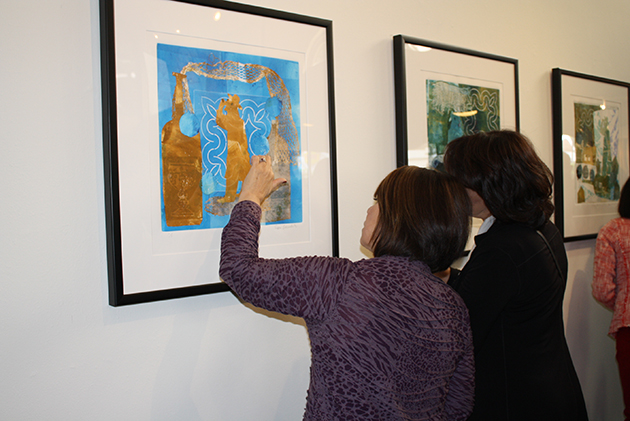 Roger Gordon at USC Hillel Art Gallery - Southern California Artists