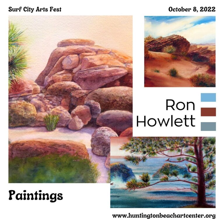 Ron Howlett & Thom Wright @ Surf City Arts Fest - Southern California ...